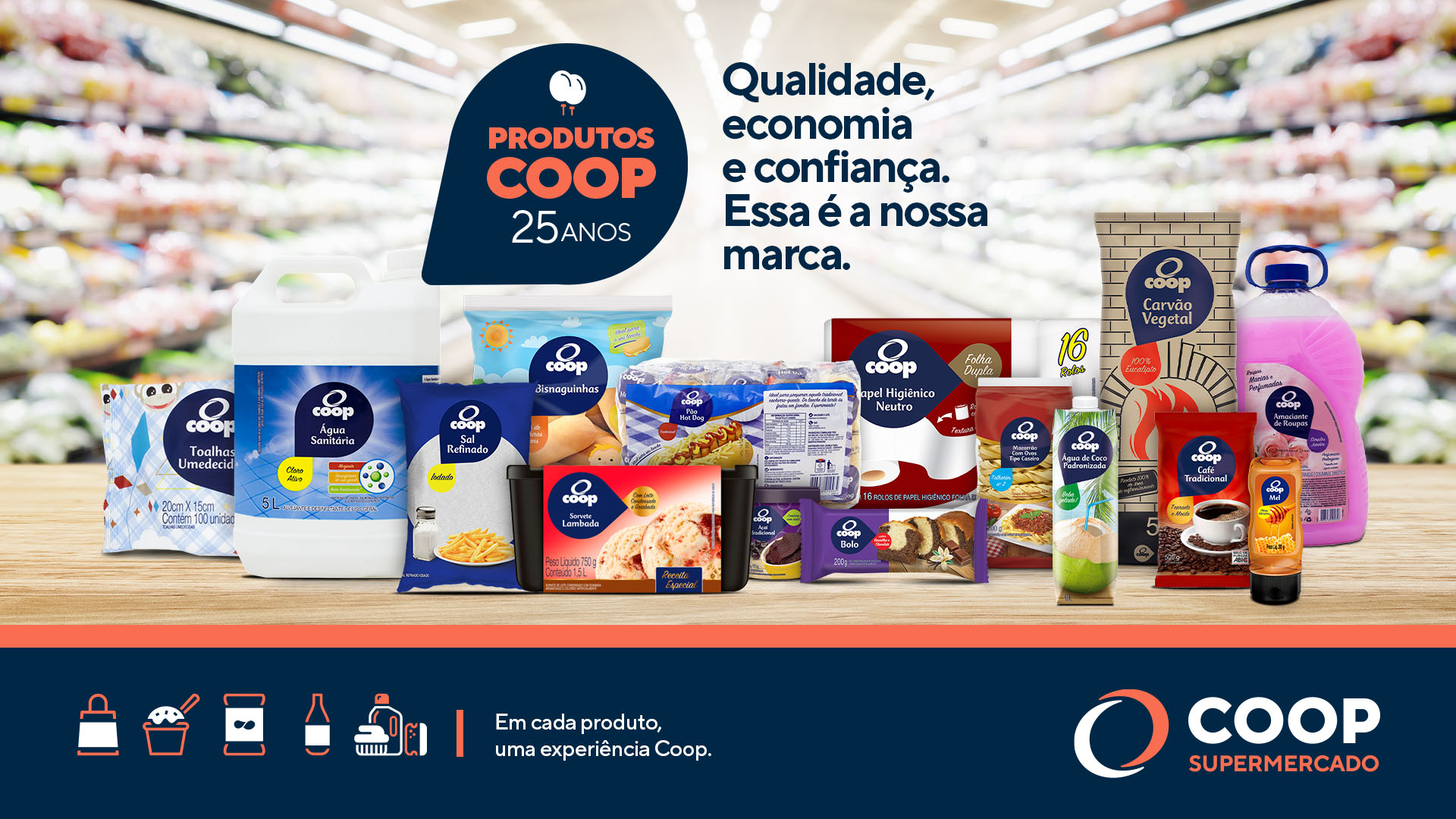 Marca própria da COOP completa 25 anos - Negócios em Movimento
