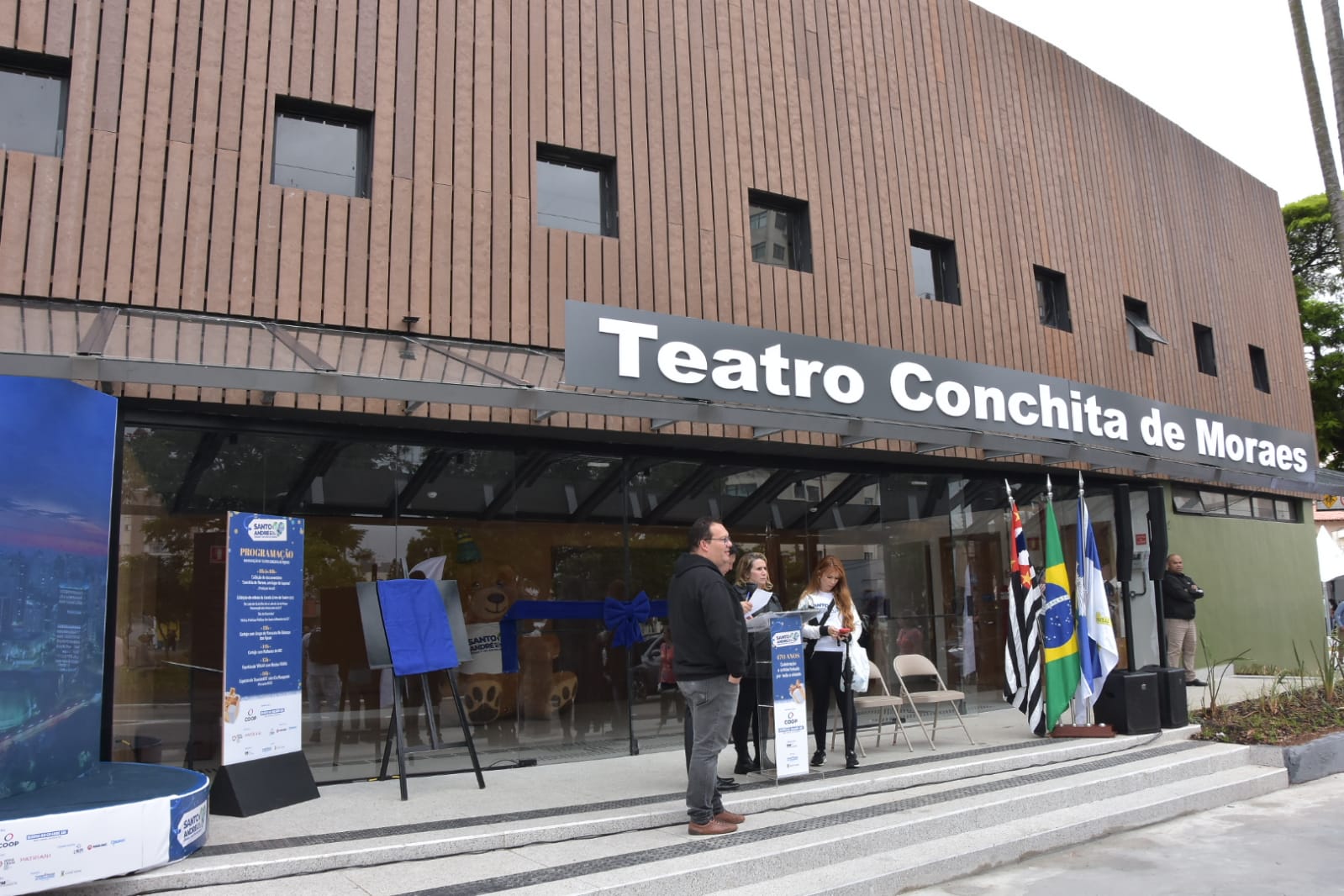 Teatro Conchita de Moraes renasce no aniversário de Santo André ...